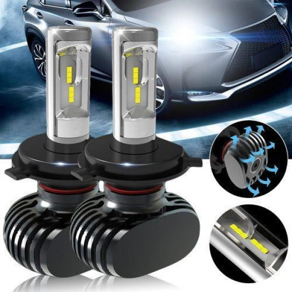 Автомобільні LED-лампи S1 H4 c CSP (4000Lm 6500K) (FG22) – фото ...