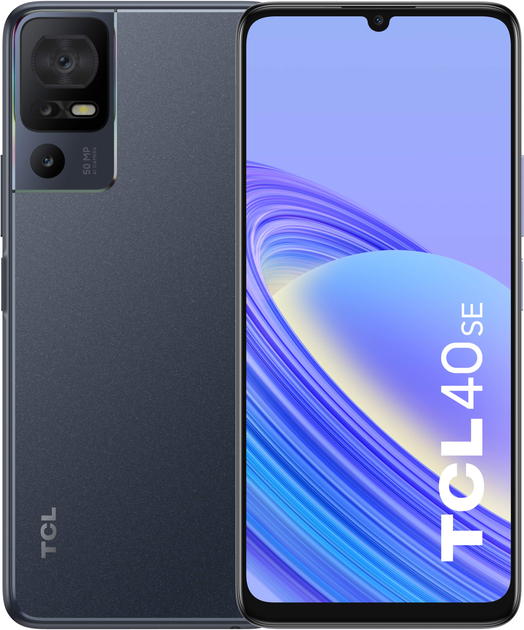 Мобильный телефон TCL 40 SE (T610K2) 6/256GB 2SIM Dark Grey (T610K2 ...