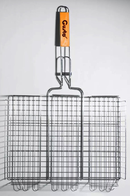 Решетка для гриля барбекю Gusto GT-7105 Time2Grill с ручкой из дерева ...