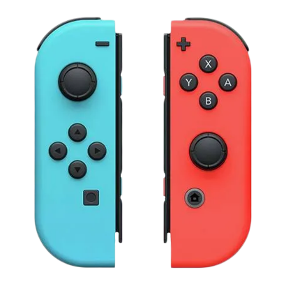 Контроллеры Беспроводной Nintendo Switch Joy-Con Blue Red Б/У – фото ...