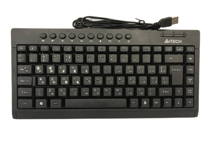 Клавіатура для Персонального Компютера провідна A4tech Kr 86 Packing