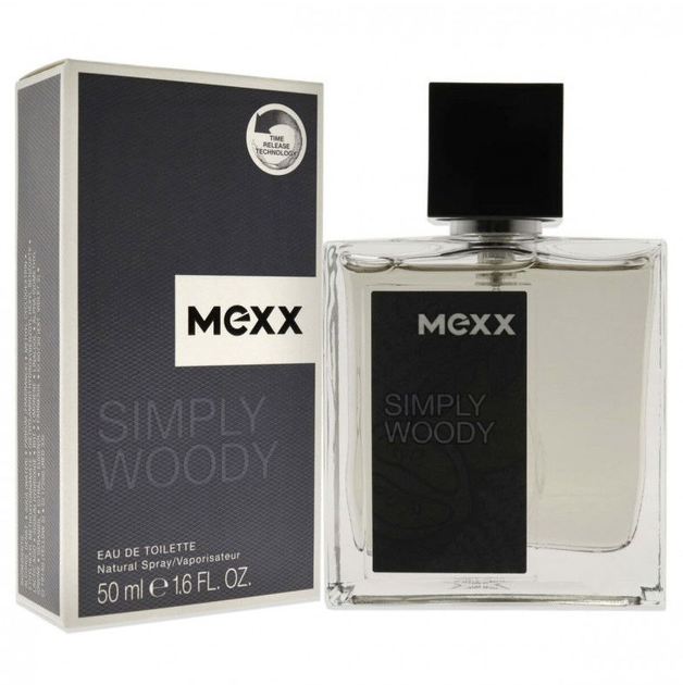 Туалетная вода для мужчин Mexx Simply Woody 50 мл (3614229408454) – в ...