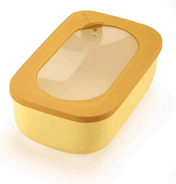 Пищевой контейнер Guzzini Kitchen Active Design 900 мл желтый ...