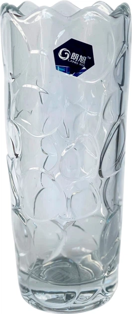 Ваза для цветов стеклянная Crystal Amanda 19 см прозрачная 83000005 Ybcg Vd 5 фото отзывы