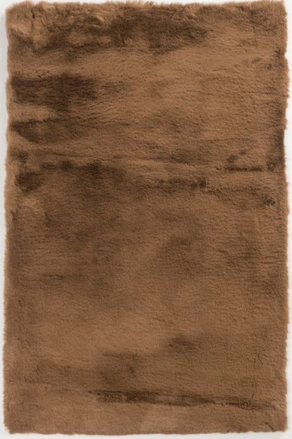Коврик в ванную комнату Rabbit fur brown 60х110 см Коричневый – фото ...