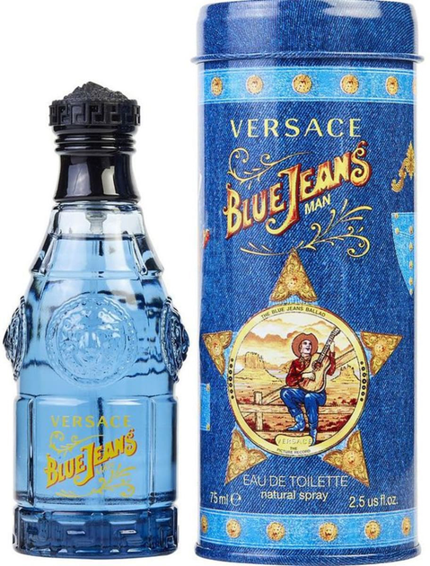 Туалетная вода для мужчин Versace Blue Jeans 75 мл (8018365260757 ...