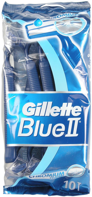 Одноразовые станки для бритья (Бритвы) мужские Gillette Blue 2 10 шт ...
