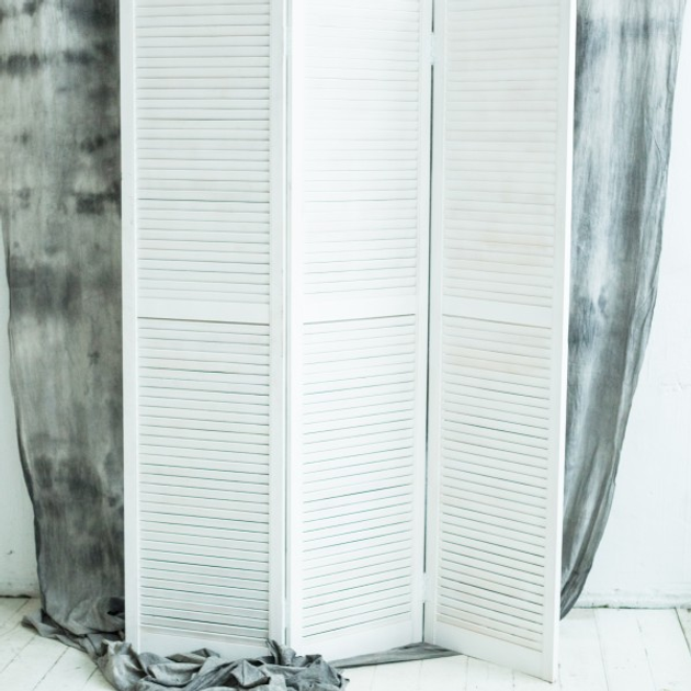 Ширма жалюзи SCREEN WOOD 200х40 3ст. BIG YETI белый (W174) – низкие ...