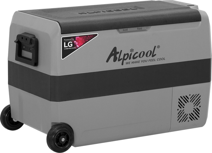 Компрессорный автохолодильник Alpicool T50 LG двухкамерный 50 л с ...