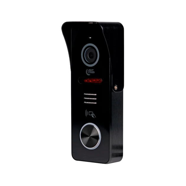 Вызывная панель с Mifare считывателем Light Vision RIO FHD(RF) BLACK ...