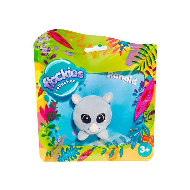 FLO0106 Колекційна фігурка FLOCKIES НОСОРІГ РОНАЛЬД – игрушки с ...