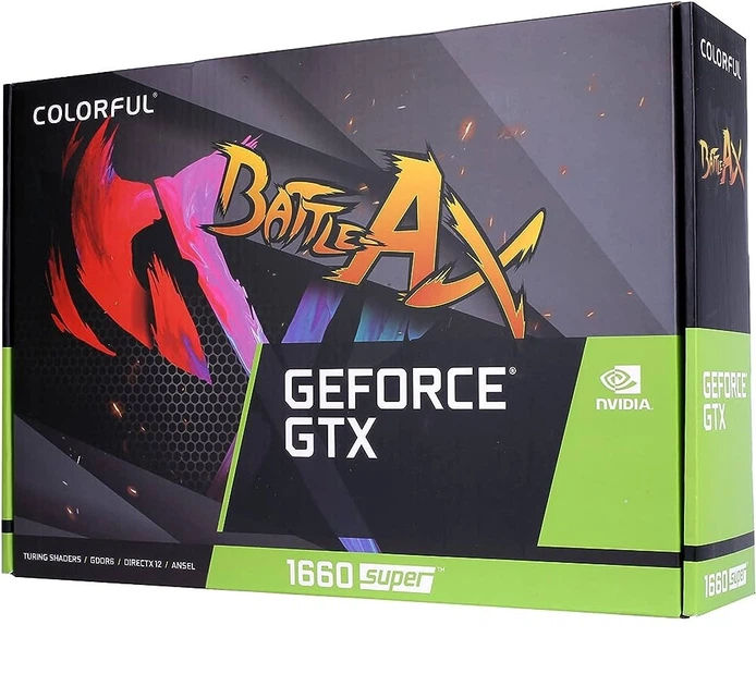 Відеокарта Colorful GeForce GTX 1660 Super 6Gb GDDR6 ( GTX1660 -6GD ...