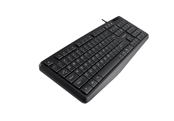 Клавиатура проводная HAVIT HV-KB2006, Black – фото, отзывы ...