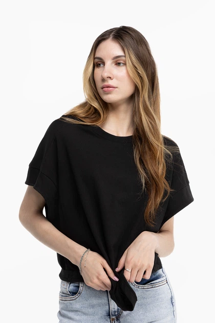 Футболка Kuzey 3078 S Чорний – Брендовий одяг | ROZETKA