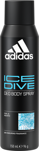 Спрей-дезодорант Adidas Ice Dive 150 мл (3616303440770) – в интернет ...