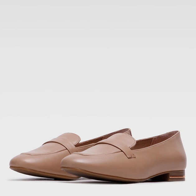 Женские слиперы из кожи Lasocki RST-ZAXA-09 37 24.3 см Бежевые ...