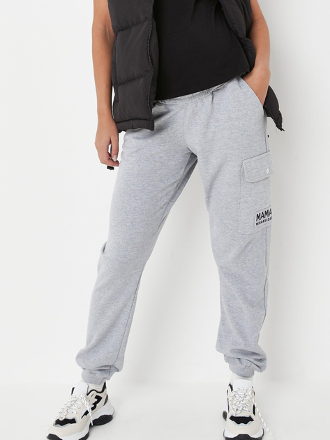 Спортивные штаны для беременных Missguided MT111429 34 Серые ...