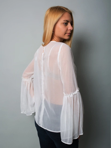 Блузка женская C&A 151911 40 Белая (2200004140582) – в интернет ...