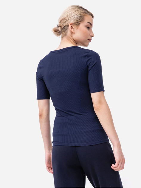 Футболка женская Tom Tailor 180867 S Темно-синяя (2200004805429) – в ...