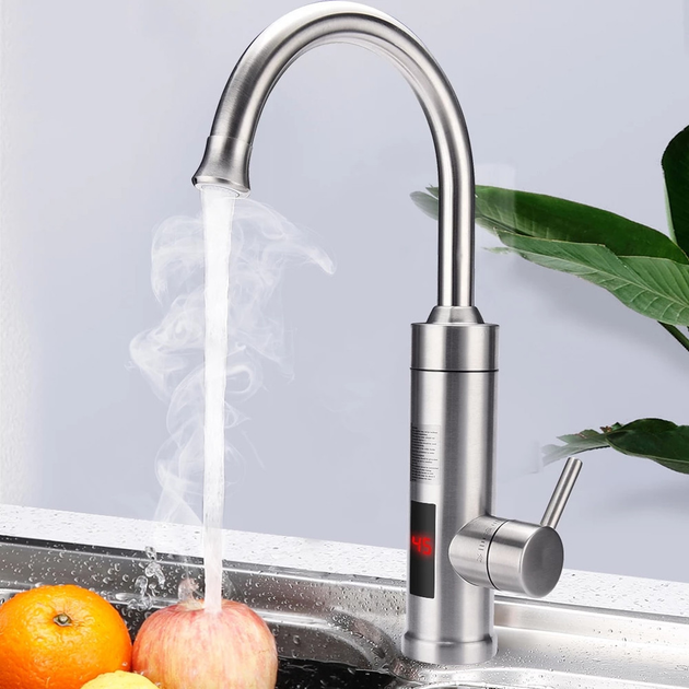 Проточный водонагреватель кран Delimano RX-011-1 с LCD дисплеем – фото ...