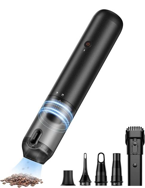 Автомобильный пылесос Baseus A3Lite 100W 6000mAh с компресором (1202 ...
