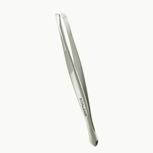 Пинцет для бровей скошенный Сталекс Staleks Classic 10 Type 3 ТС-10/3 ...