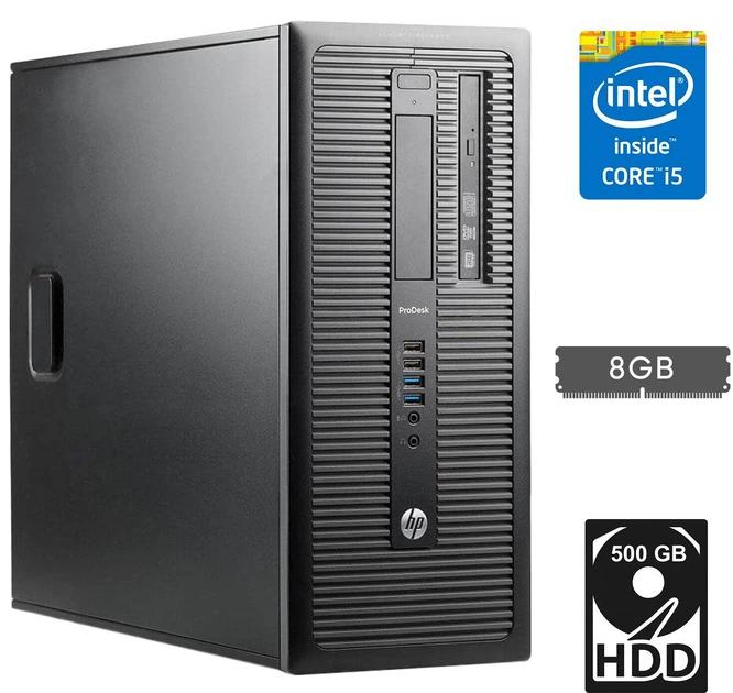Компьютер HP ProDesk 600 G1 Tower / Intel Core i5-4570 (4 ядра по 3.2-3 ...