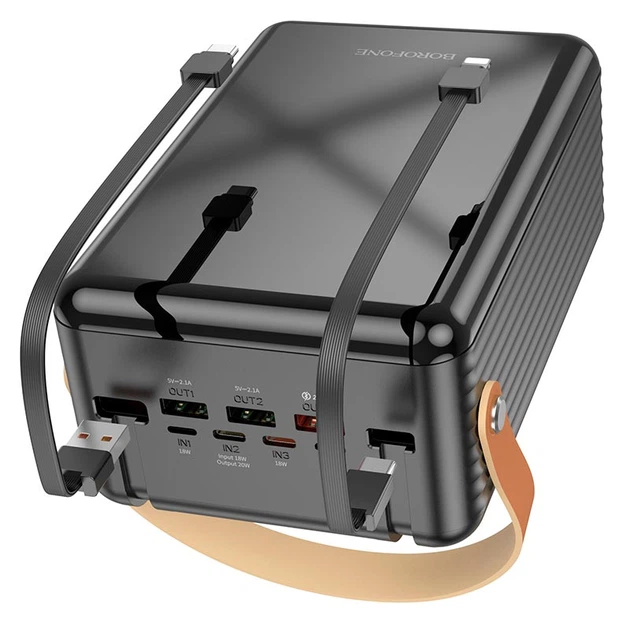 УМБ BOROFONE Terra fully compatible power bank 80000mAh BJ32 |3USB ...