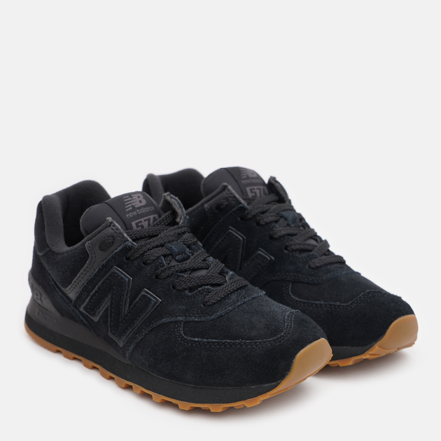 Женские кроссовки New Balance 574 U574NBB 38 (5.5US) 23.5 см Черные ...