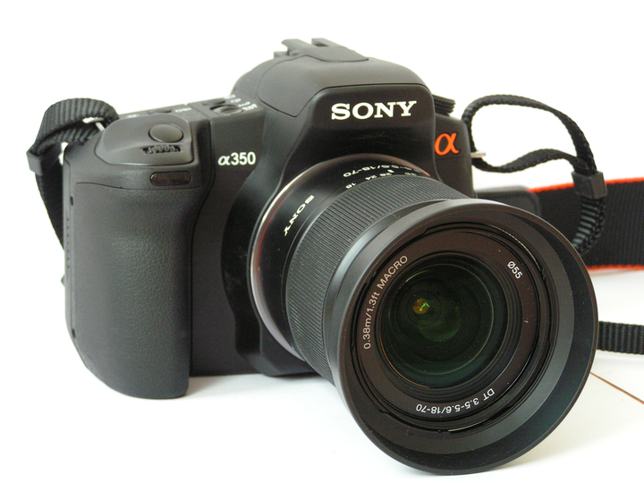 Фотоаппарат зеркальный Sony Alpha DSLR-A350Kit купить на ROZETKA ...
