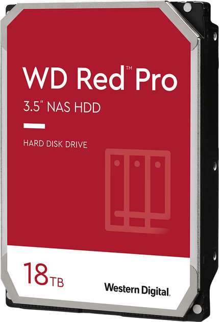 Жесткий диск Western Digital Red Pro NAS 18TB 7200rpm 512MB WD181KFGX 3 ...