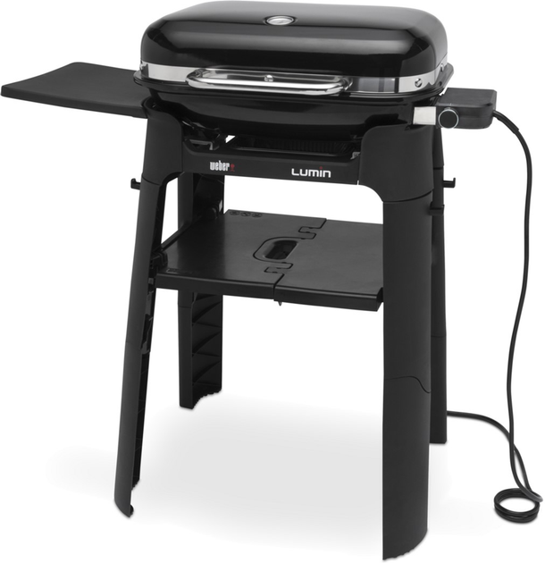 Гриль электрический Weber Lumin 2000 с подставкой Черный (92010879 ...
