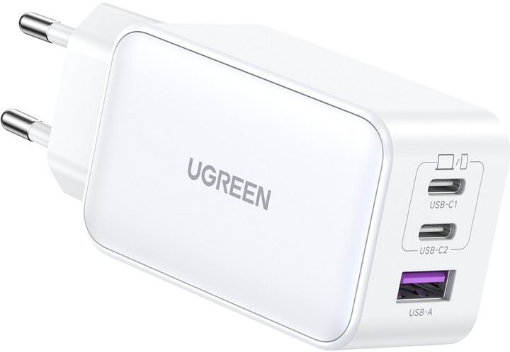 Сетевое зарядное устройство Ugreen CD224/15334 2xUSB-A 1xUSB-C QC4.0 ...
