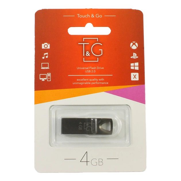USB 4Gb T&G 117 Metal series black – фото, отзывы, характеристики в интернет-магазине ROZETKA от ...