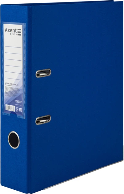 Папка-реєстратор Delta by Axent A4 75 мм Арочна Блакитна (D1714-07C_1) – фото, відгуки ...