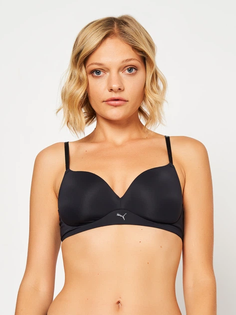 Бюстгальтер Puma Women Soft Padded Bra 93502001 80A Black (8720245038874) – в интернет-магазине ...