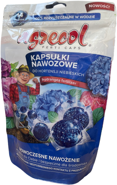 Удобрение Agrecol для голубой гортензии 14 капсул (5902341001614 ...