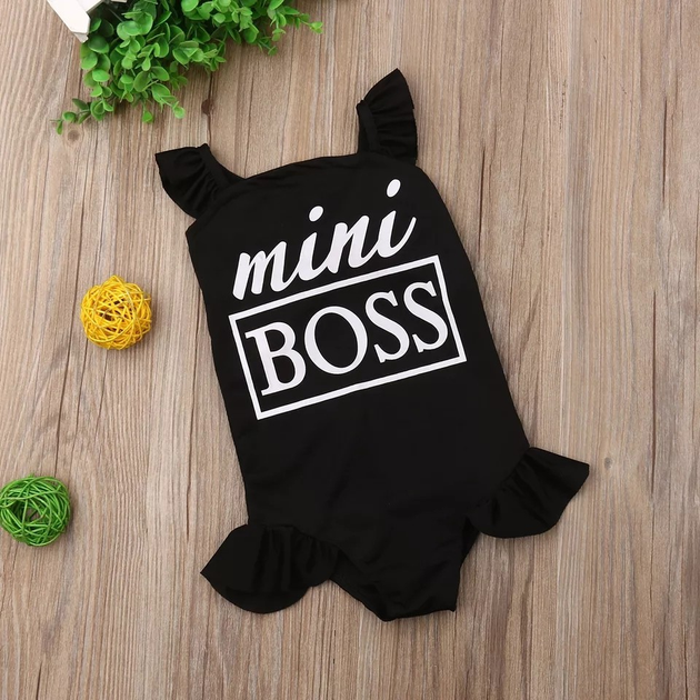 Сдельный Купальник Черный Mini Boss Р. 120 от продавца: Життя прекрасне ...