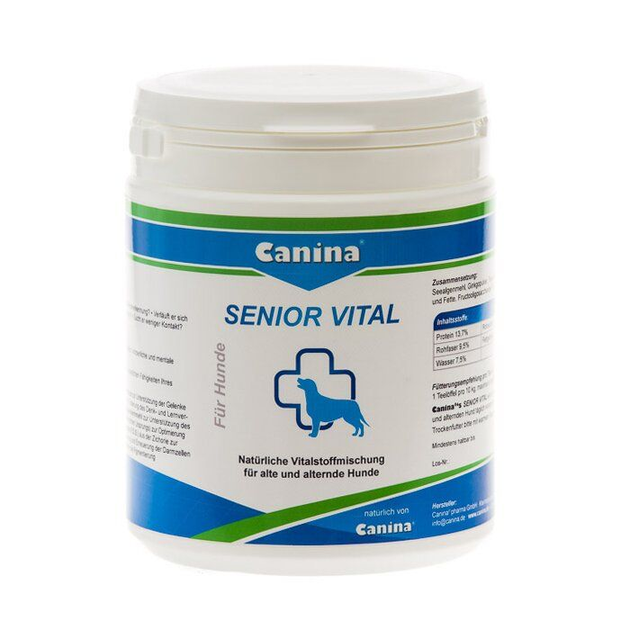 Витамины для пожилых собак Canina «Senior Vital» порошок 250 г (для ...