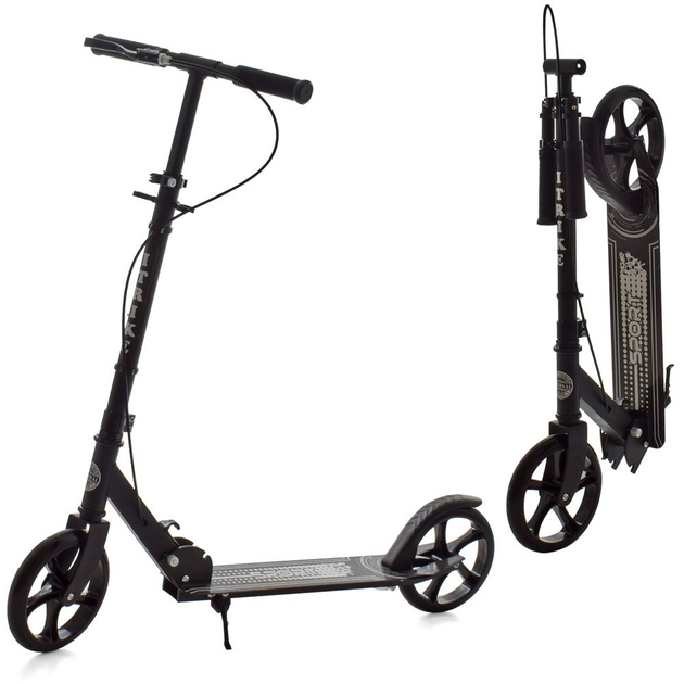 Подростковый самокат iTrike SR 2-051-1-B Black ручной тормоз – фото ...