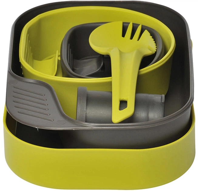 Набір посуду Wildo Camp-A-Box Complete Lime (7330883102670) – фото ...
