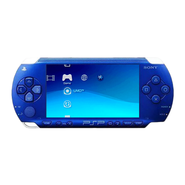 Консоль Sony PlayStation Portable PSP-1ххх Модифицированная 32GB Blue ...