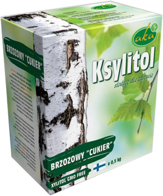Заменитель сахара Кристаллический ксилит Aka 0.5 кг (5908228012018 ...