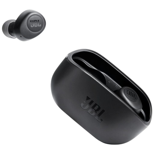 Наушники беспроводные JBL Wave 100TWS (JBLW100TWSBLK) черные купить в ...