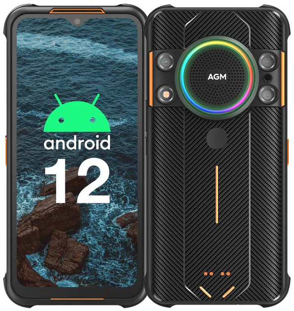 Мобильный телефон AGM H5 (4+64Gb, АКБ 7000 мАч) Black – фото, отзывы ...