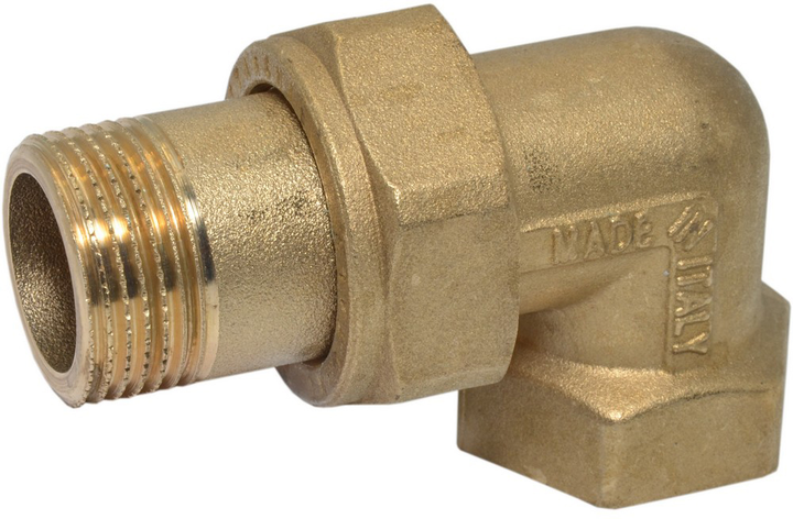 Американка угловая (прокладка) PATTARONI 3/4" ВН латунная (F802R003 ...