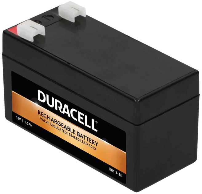 Аккумуляторная батарея Duracell | 12V 1.3Ah | AGM (DR1.3-12) – фото ...