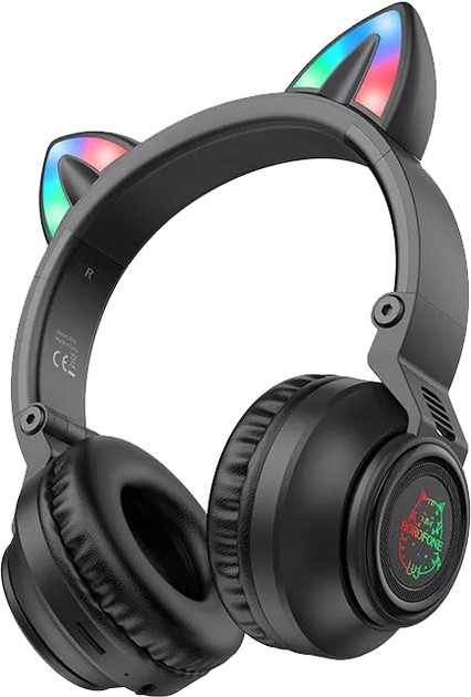 Наушники Borofone BO18 Cat Ear Black (BO18B) купить в интернет-магазине ...