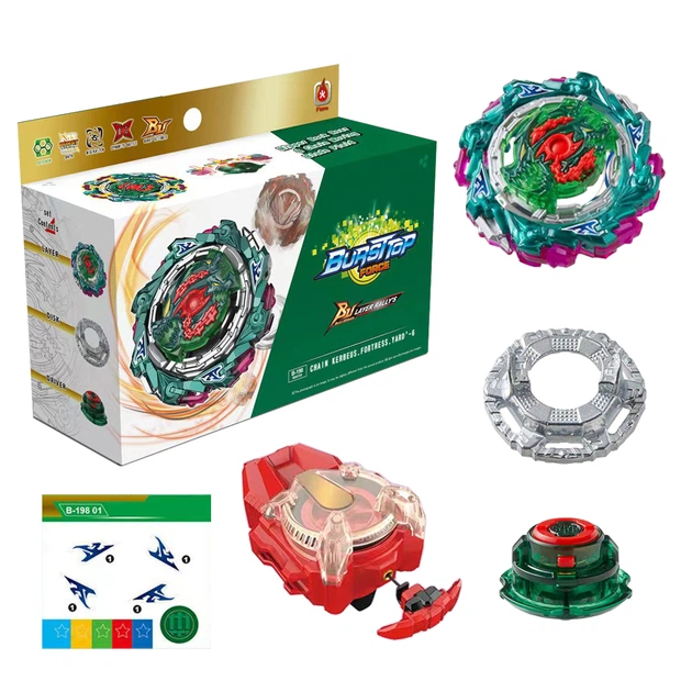 Бейблейд B-198 Чеин Кербеус Beyblade Chain Kerbeus B198 с пусковым ...