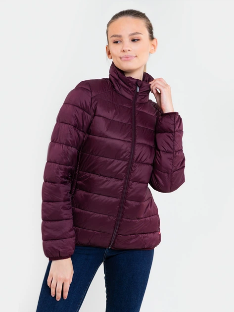 Куртка демісезонна жіноча Big Star Jacket 131951604 S Винна ...